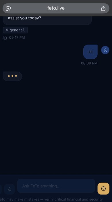 FeTo — منصة الذكاء الاصطناعي التنفيذي